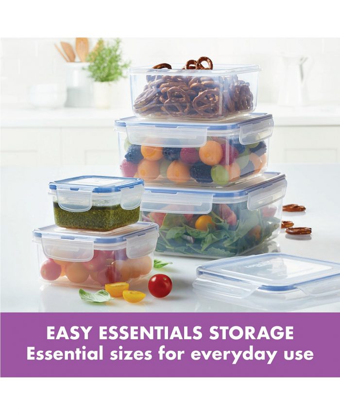 Lock n Lock Easy Essentials 10-Pc. Food Storage Set for just $11.99 ...