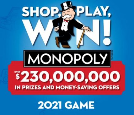 Albertsons: Shop, Play, Win! Monopoly Game! Win Prizes and Money-Saving ...