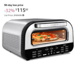 Gourmia Indoor Pizza Oven Air Fryer Toaster for $115.83 (Reg $169.99 ...