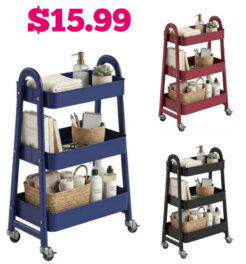 Gianna 3-Tier Utility Cart $15.99 | Utah Sweet Savings