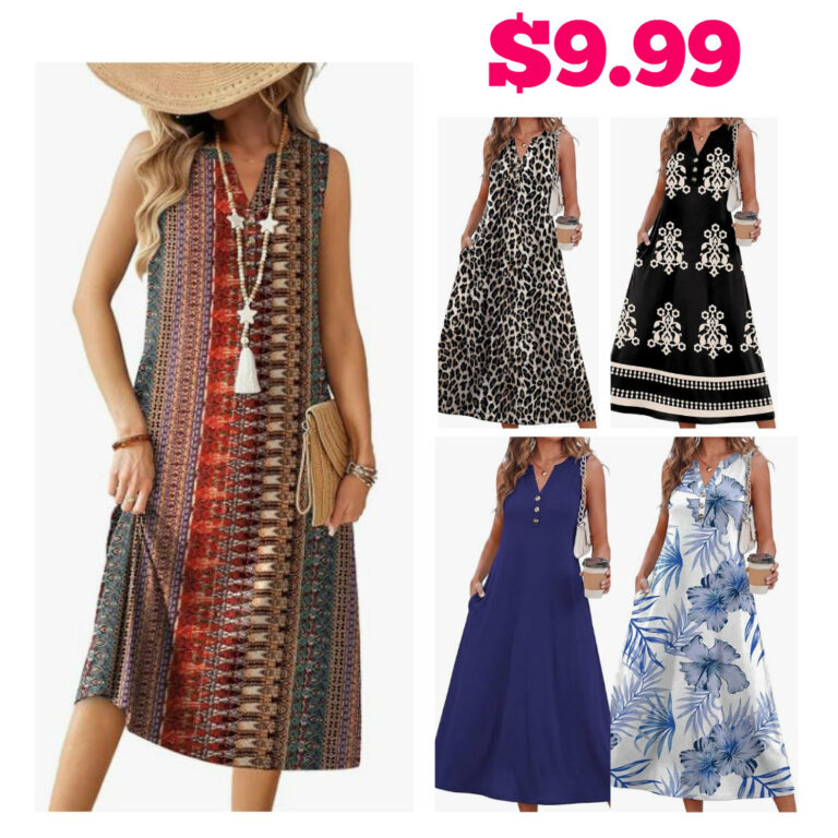Sleeveless Summer Dress $9.99 (reg $29.99) | Utah Sweet Savings